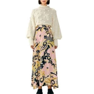 FARM Rio | Sweaters | Nwt 225 Farm Rio Embellished Flowers Balloon ...